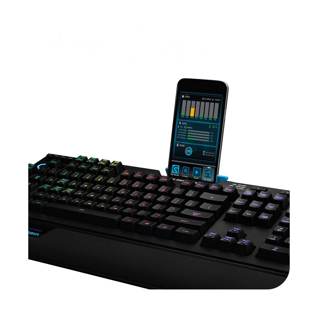 کیبورد سیمی لاجیتک مدل G910 آرپل | Rppel